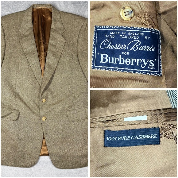 Burberry | Suits & Blazers | Vintage Burberrys Chester Barrie Blazer ...